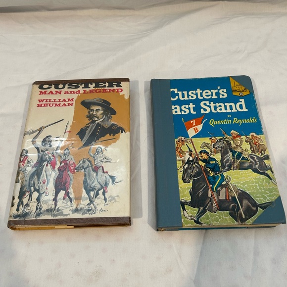 Vintage | Other | Vintage Custers Last Stand And Custer Man And Legend ...